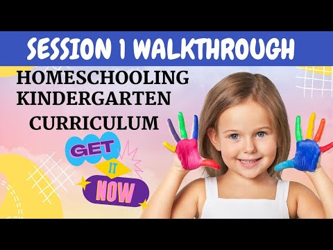 Homeschool Kindergarten Curriculum FREE
