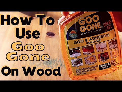 How To Use Goo Gone On Wood