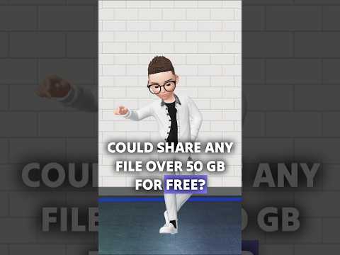 How to Share Large Files for Free!!! #shorts #share
