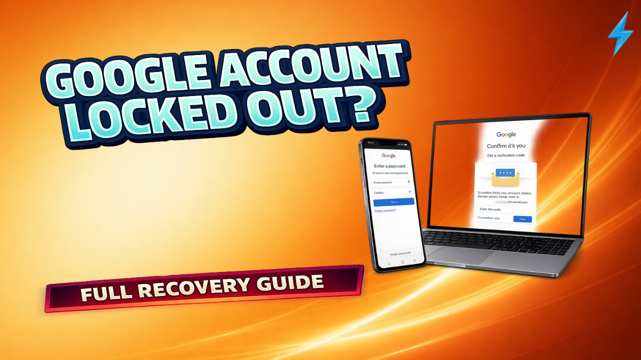 Google Account Recovery Full Fix Guide If You’re Locked Out (2026)