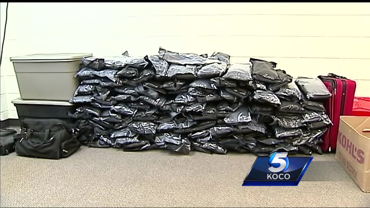 Over 100 pounds of marijuana seized following traffic stop