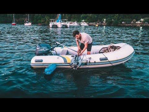 ITβS OUR FIRST TIME β How To Bow and Stern Anchor || Sailing French Polynesia