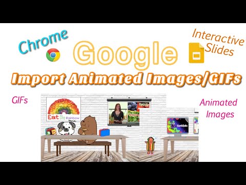 How to Insert Animated Gifs Animated Images into Google Slides