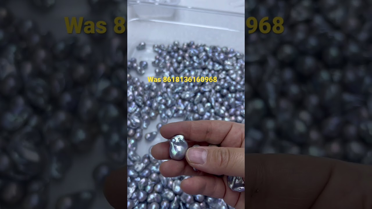 Blue Baroque Pearl for jewelry making 160$/100g #pearlwholesale #pearl #jewelrymaking #baroquepearl