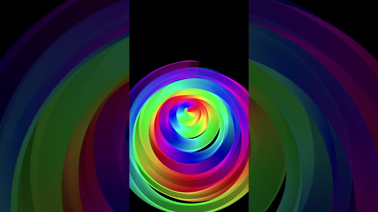 Reverse-Engineering Challenge Series: Warp Spirals  #p5js #mathart #generativeart #dailycoding