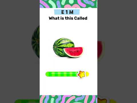 Learn Fruits in English | Watermelon | E1M Easy English for beginner beginner