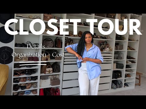 My DREAM CLOSET || Details + Organization + Cost || IKEA PAX SYSTEM