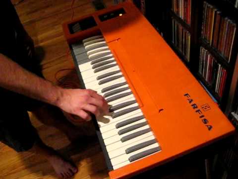 Farfisa Fast 2, Fast II, stage organ | Reverb