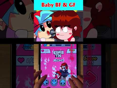 Baby BF & GF - APT. - FNF Animation - Friday Night Funkin' #fnf #shortsviral