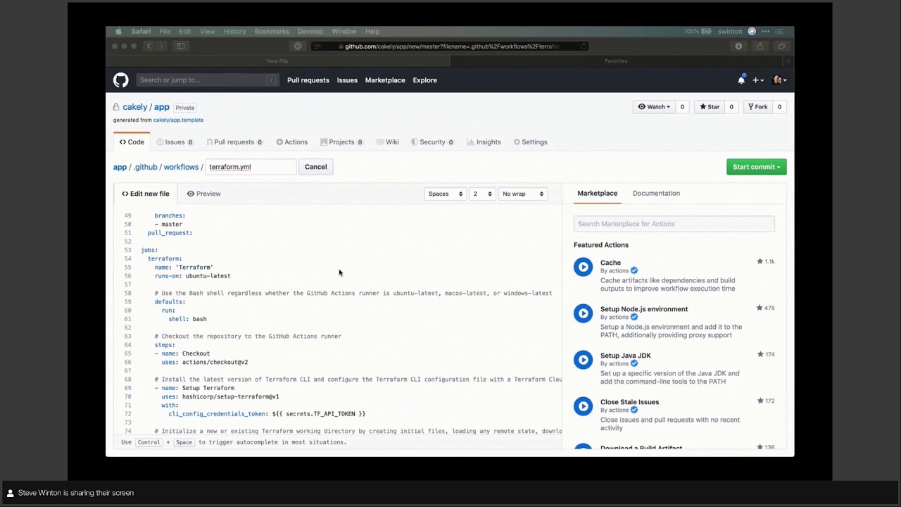 Unlocking the Cloud Operating Model with GitHub Actions
