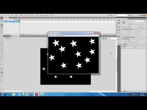 Movie Clip In flash Animation tutorial. (For Beginners )