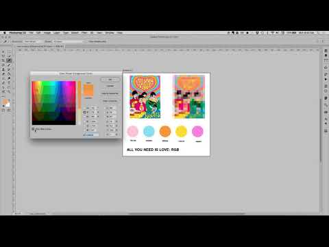 How to Use RGB, CMYK and Spot Color: Class 4 - The Color Picker