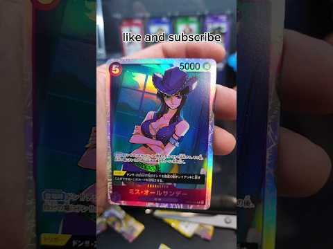 Pulling miss all sunday! from one piece card game #onepiece #anime #gaming #packopening