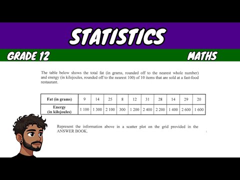 Statistics | Grade 12 Maths paper 2
