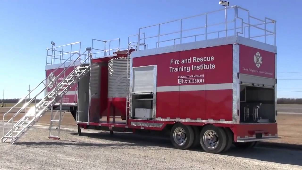 Unruh Fire Grain Trailer Video