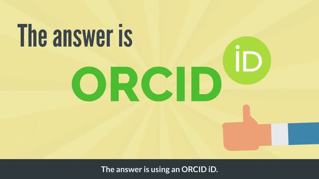 Knowing ORCID