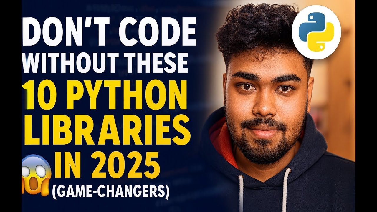 10 Python Libraries Every Data Analyst | Engineer Needs in 2025