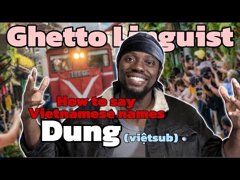 How to say the Vietnamese name "Dung"