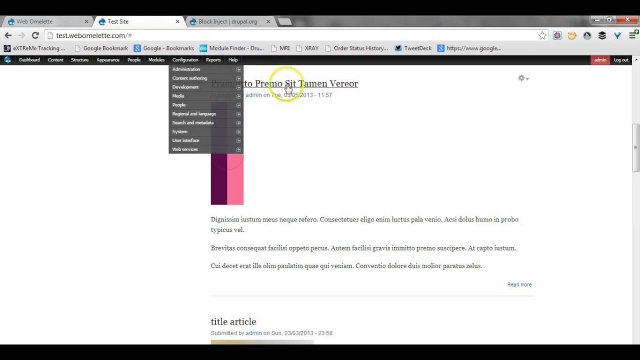 Cool Module - Block Inject