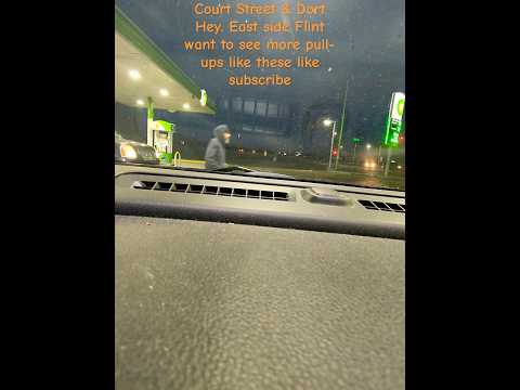 Pull Up BP Gas station Eastside Flint POV 