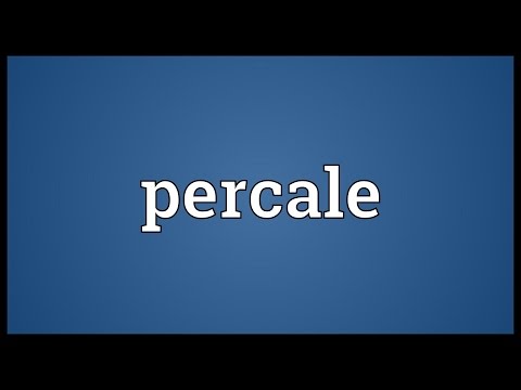 Percale Meaning