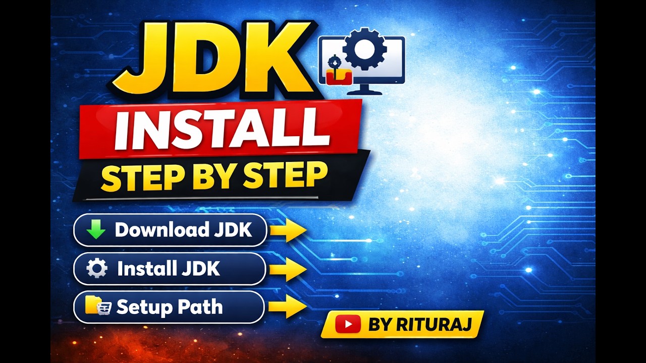Install Java JDK & Set Path Variable Easily (100% Working) 2026