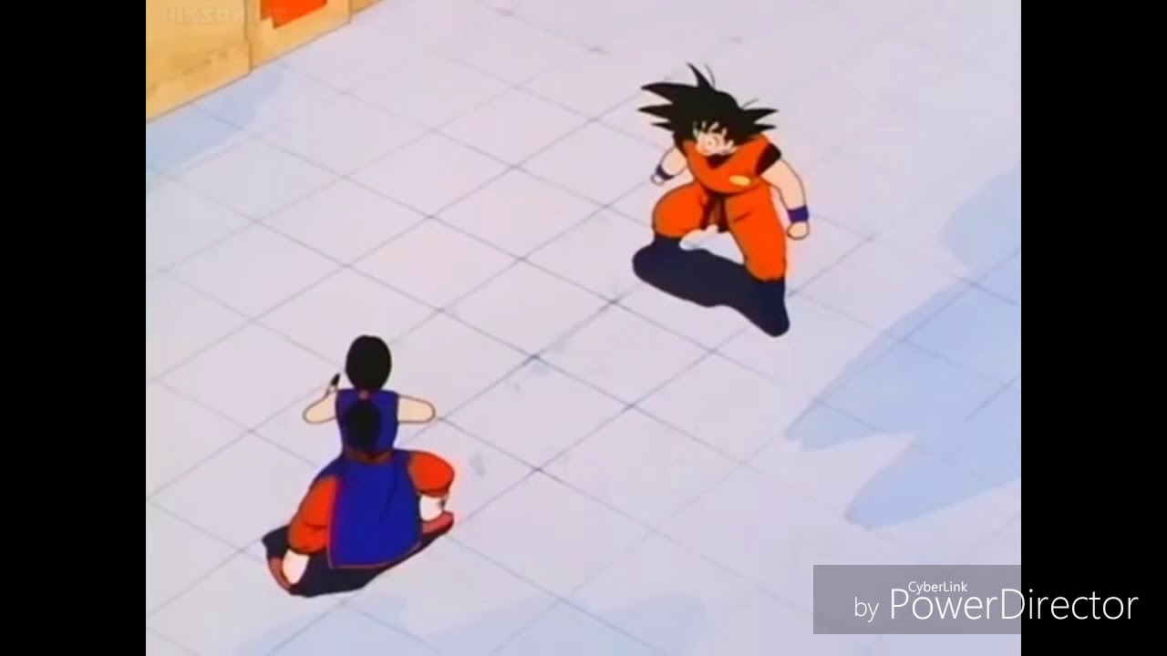 Goku knocks out chi chi