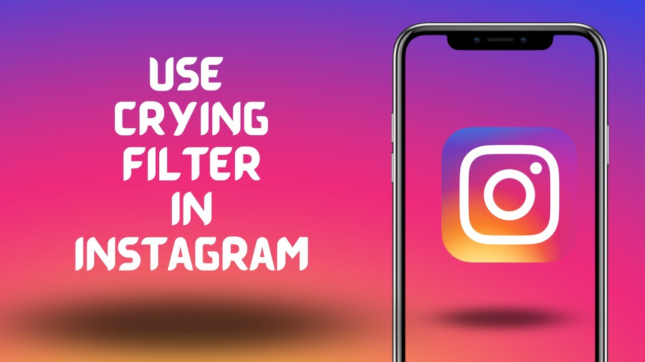 How to use crying Filter on Instagram | Sad Face Filter Instagram