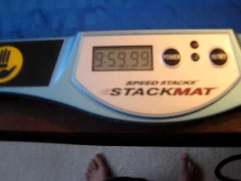 Highest Possible Time On Speed Stack Timer- 9:59.99