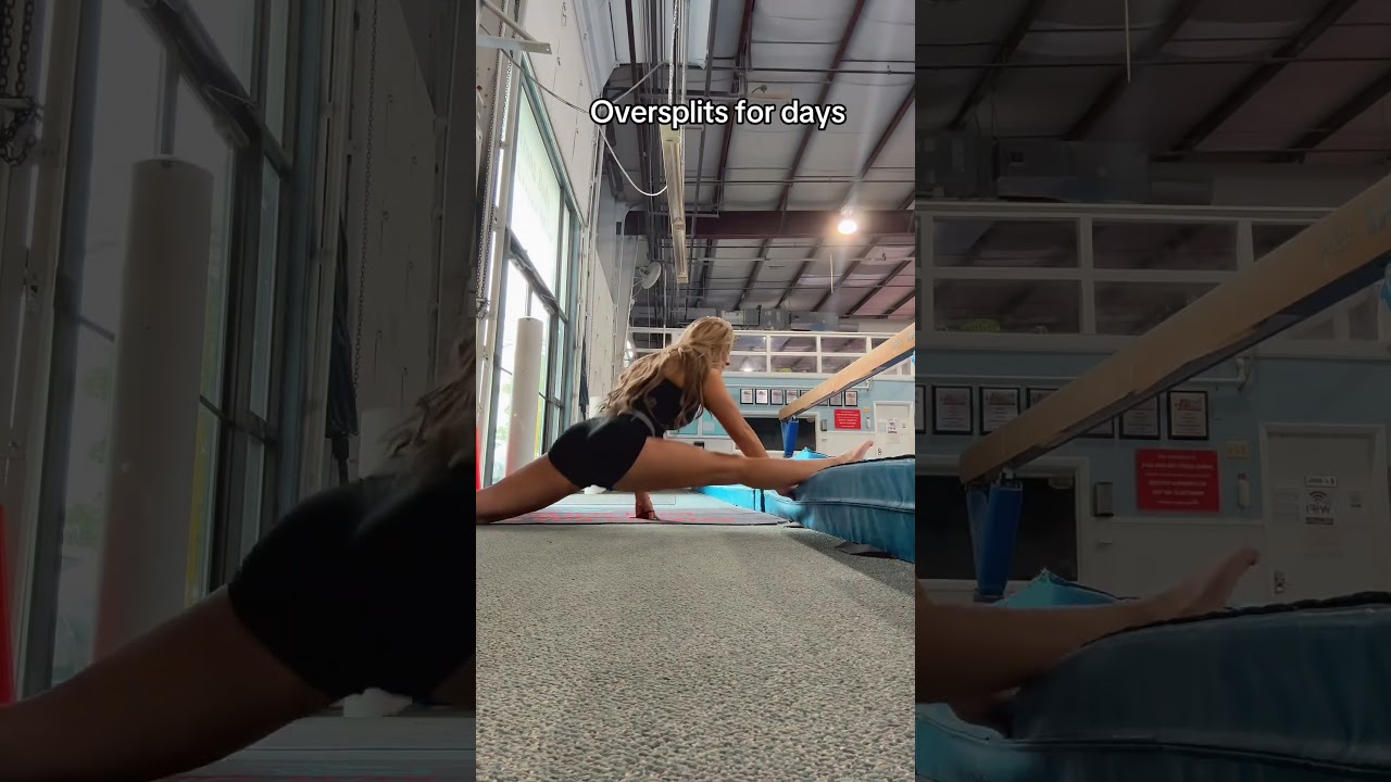 oversplits for days #nastics #gymnast