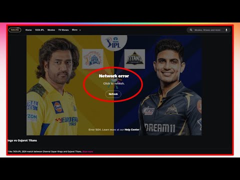 How to Fix Jio Cinema Network Error on Windows 11/10