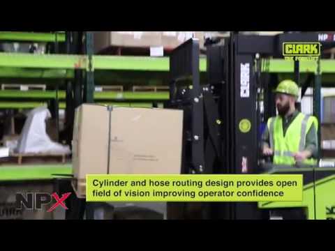 CLARK NPX Narrow Aisle Reach Truck | Cal-Lift Inc.