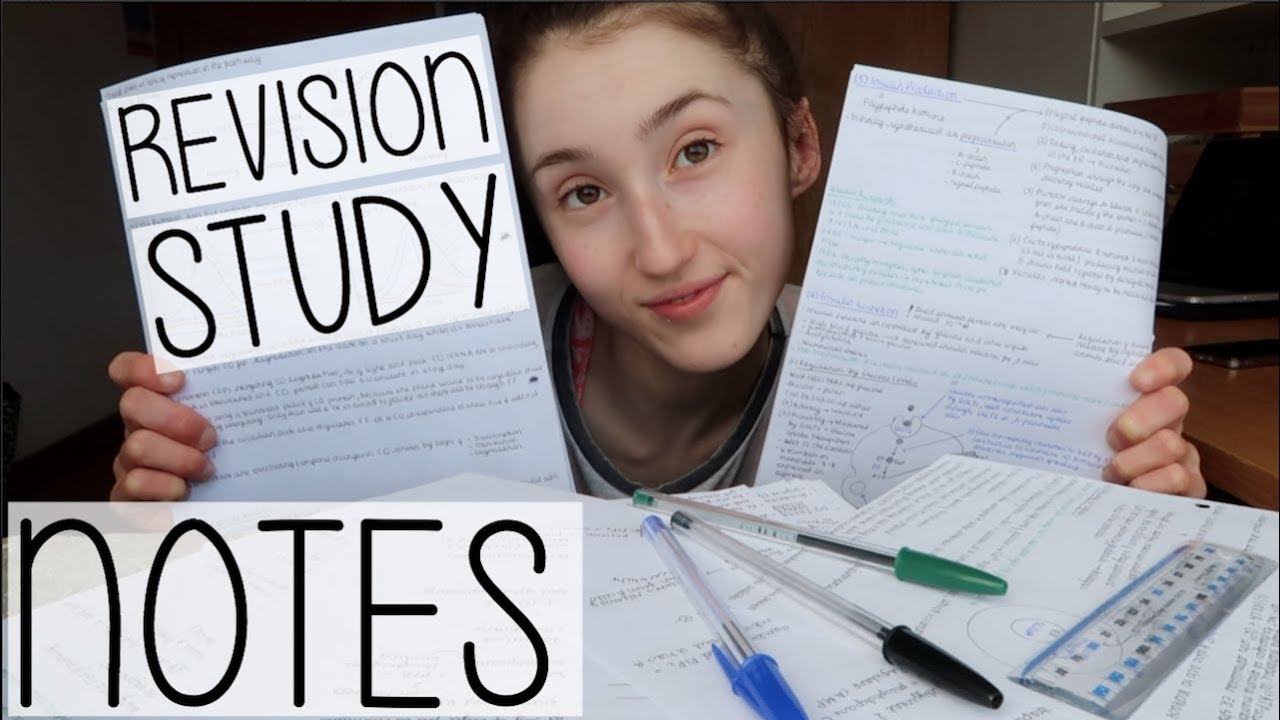 MAKE REVISION NOTES WITH ME! HOW TO MAKE THE MOST EFFECTIVE NOTES | A STEP-BY-STEP GUIDE + ADVICE