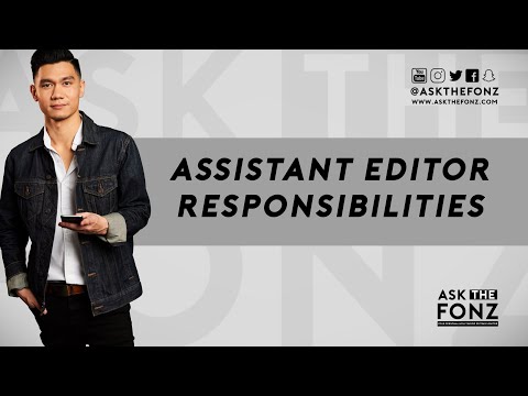 Assistant Editor Responsibilities