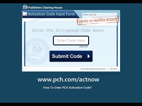 ✅ www.pch.com/actnow 2024 - How To Enter PCH Activation Code (Sweepstakes Rush)