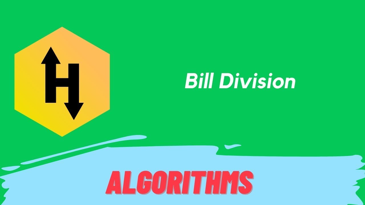 HackerRank Bill Division problem solution in Python Programming | Algorithm Problem solution