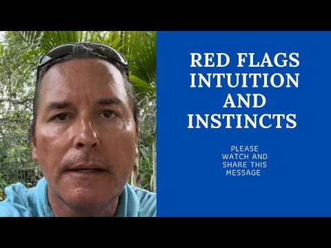 RED FLAGS INTUITION AND INSTINCTS