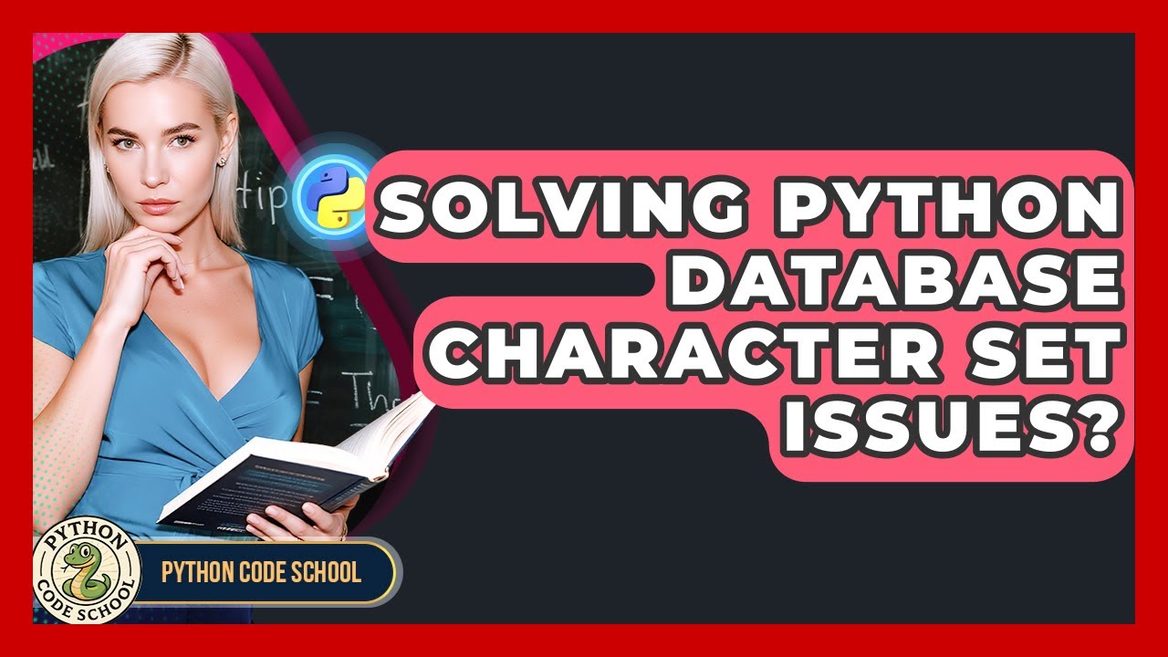 Solving Python Database Character Set Issues? - Python Code School