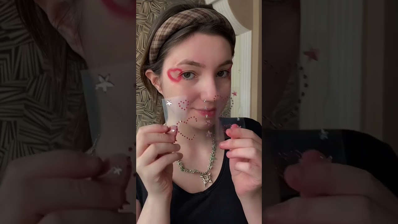 heart eye makeup look #hearteye #makeup #heartmakeup #hearteyemakeup #makeuptutorial