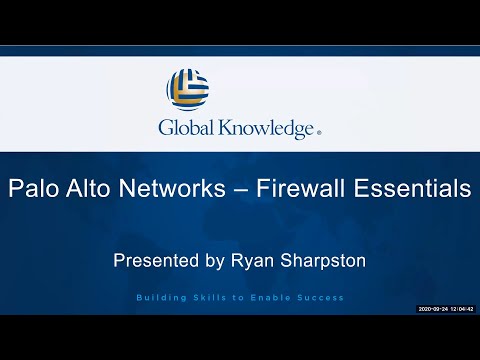 Palo Alto Networks Essentials | Palo Alto Firewall Configuration and Management