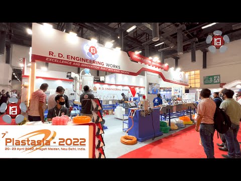 Exhibiting at Plastasia 2022 Pragati Maidan New Delhi || RD Engineering Works