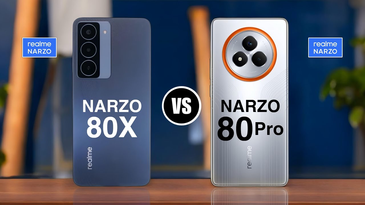 Realme Narzo 80X 5G vs Realme Narzo 80 Pro 5G