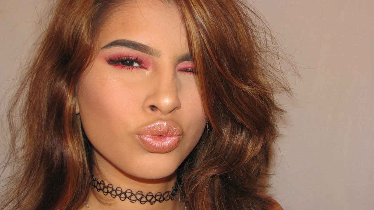 RED SMOKEY EYE TUTORIAL!! | Samantha Alvarez