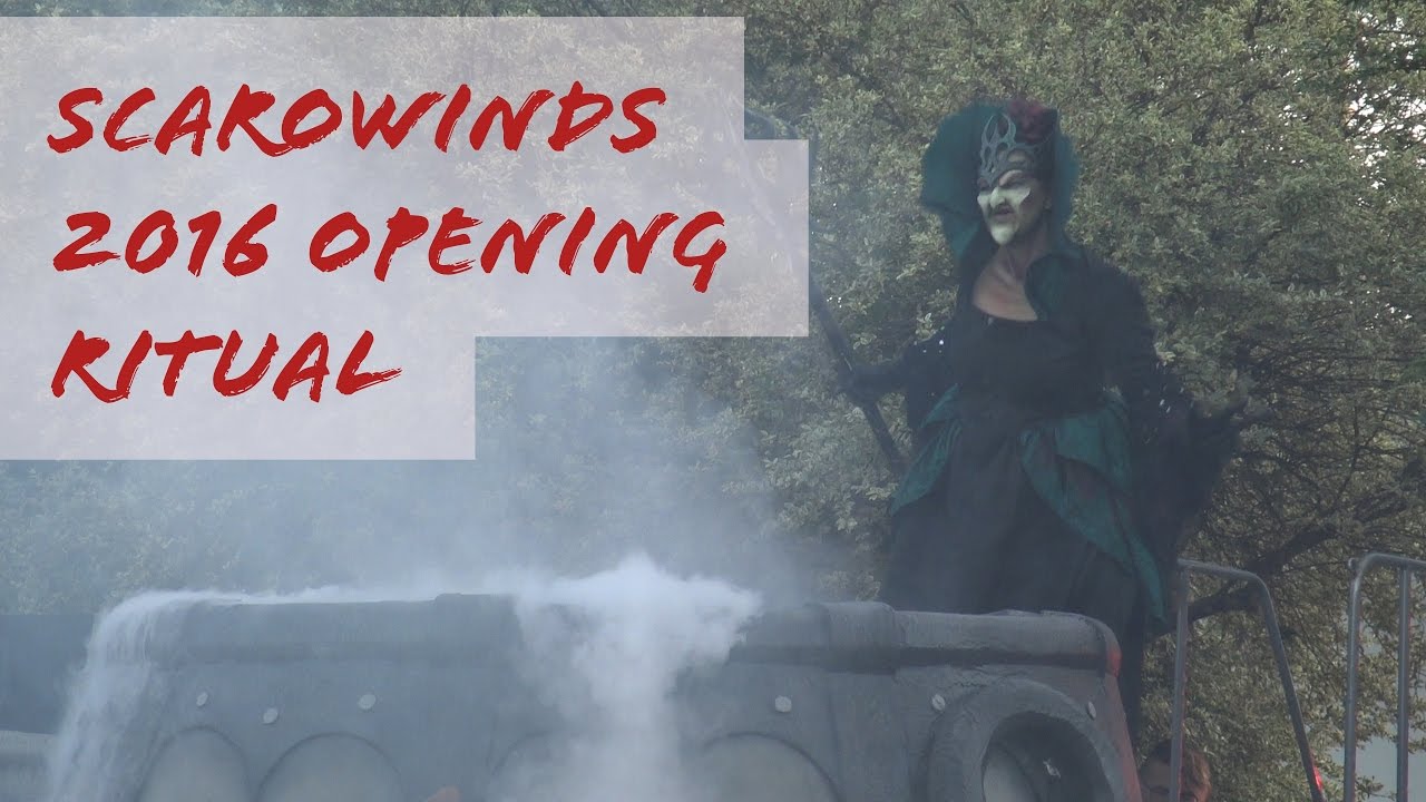 Scarowinds 2016 Opening Ritual