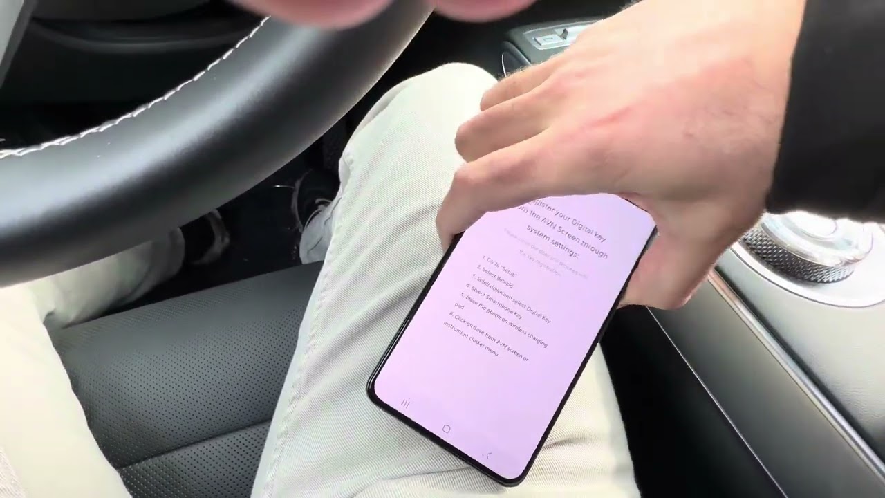 How to set up Genesis Digital Key (Android)