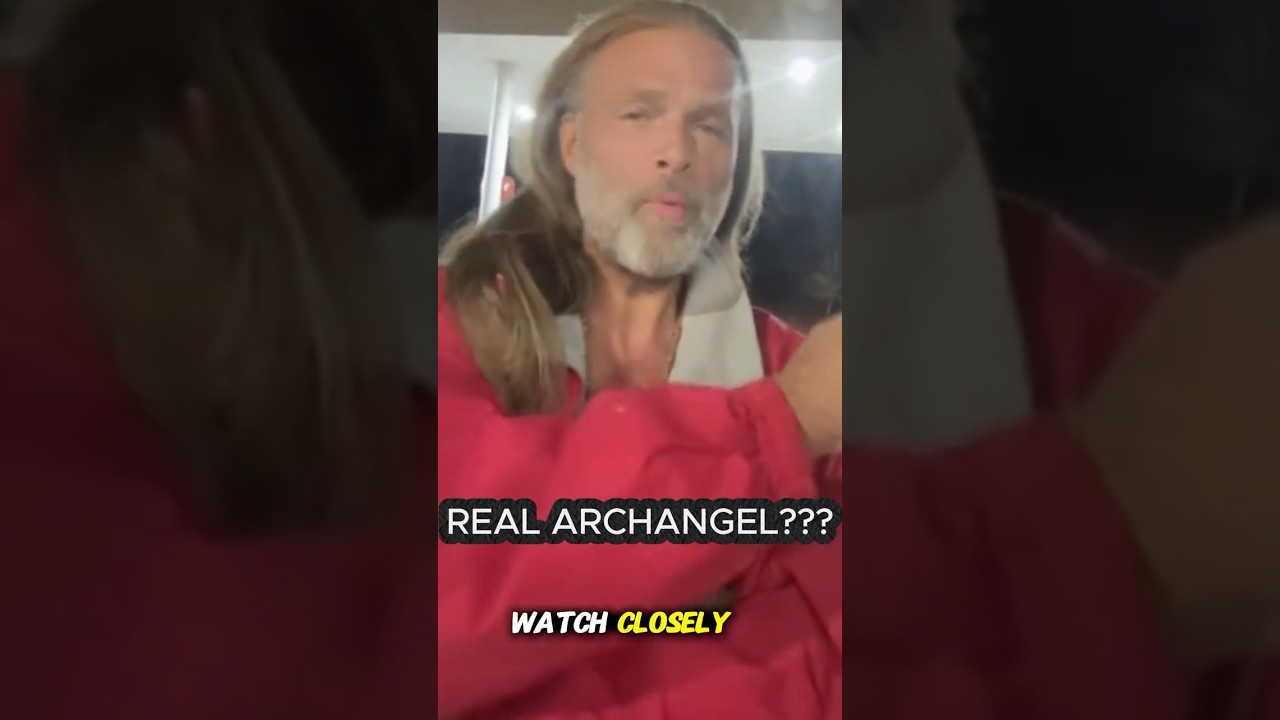 Real Angel spotted at a gas station? You decide..