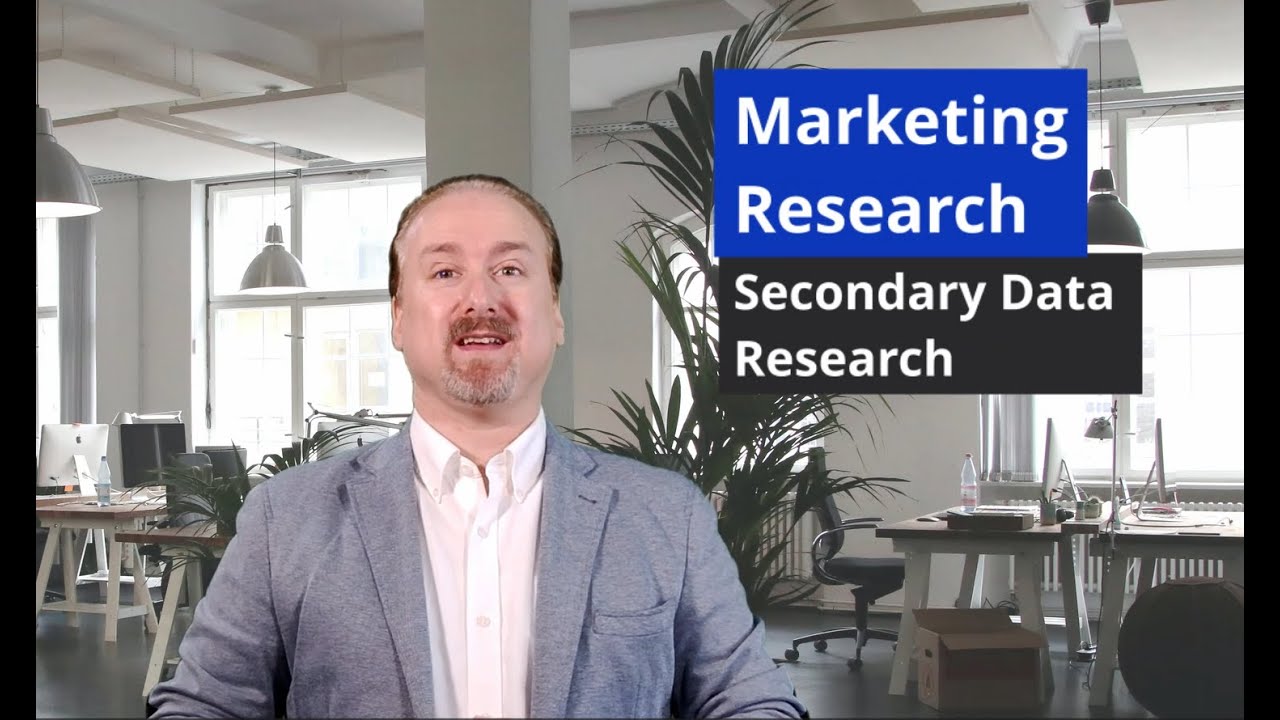 Marketing Research: Secondary Data Research (Tutorial for Beginners)
