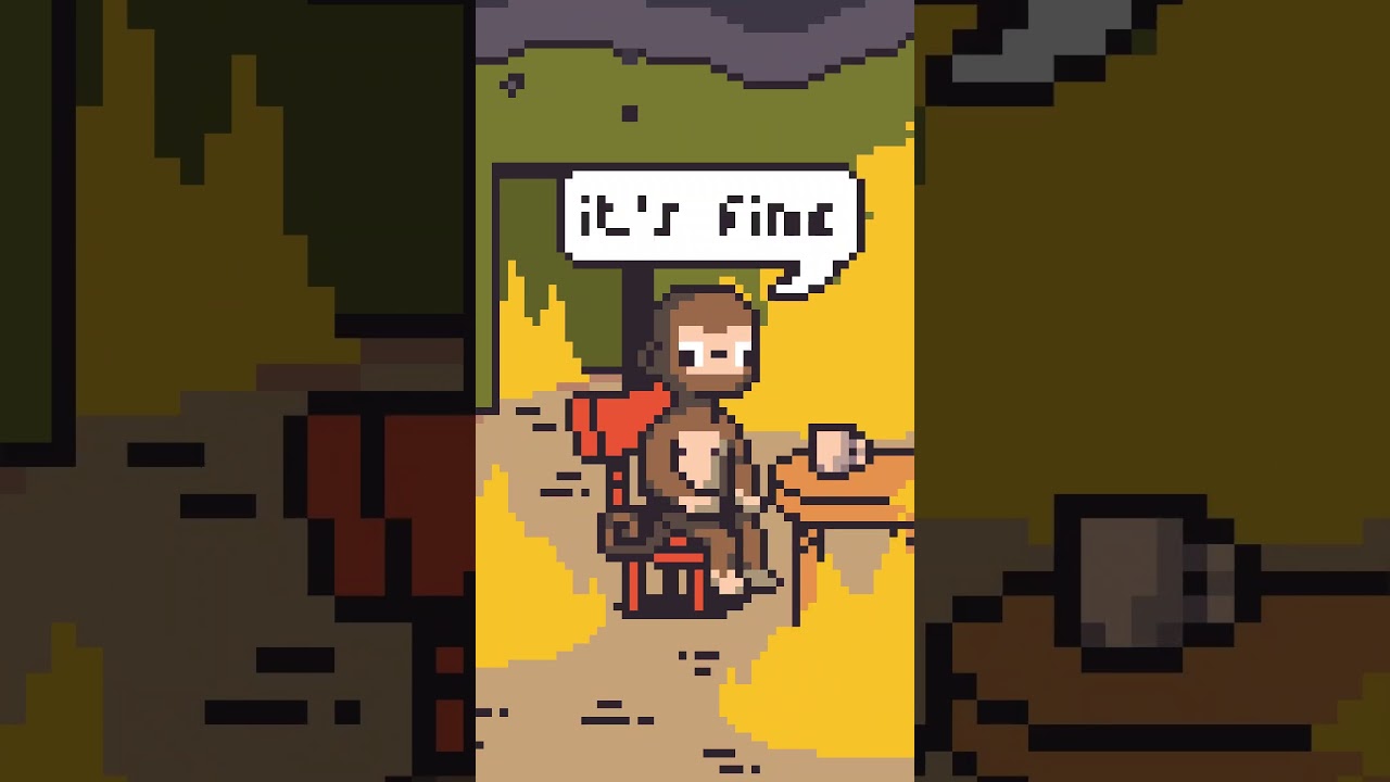 tis fine by nzib #pixilart #pixelart #8bit