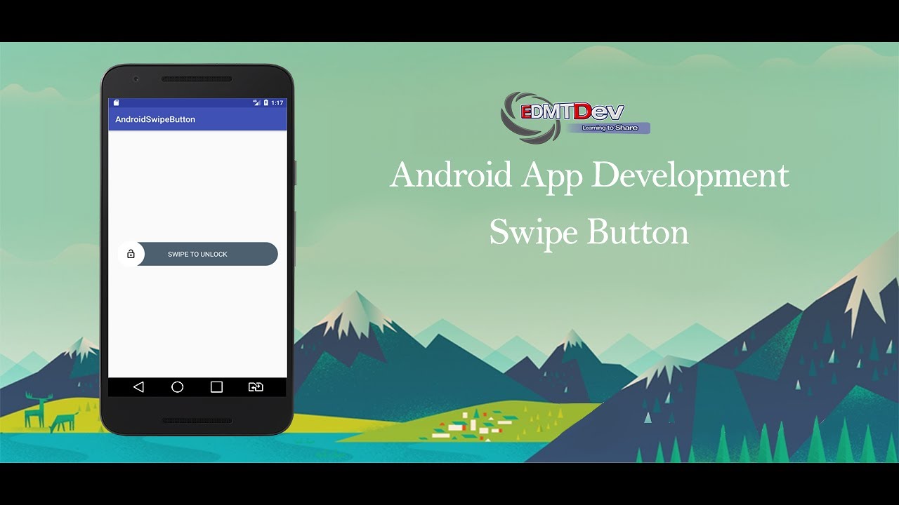 Android Development Tutorial  - Swipe Button