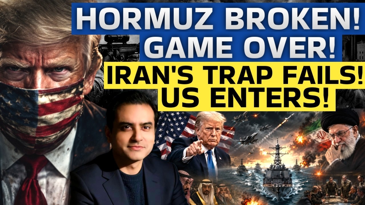 HORMUZ BROKEN! GAME OVER! IRAN'S TRAP FAILS! US ENTERS! | CWSJ-3284 | Sumeet Jain